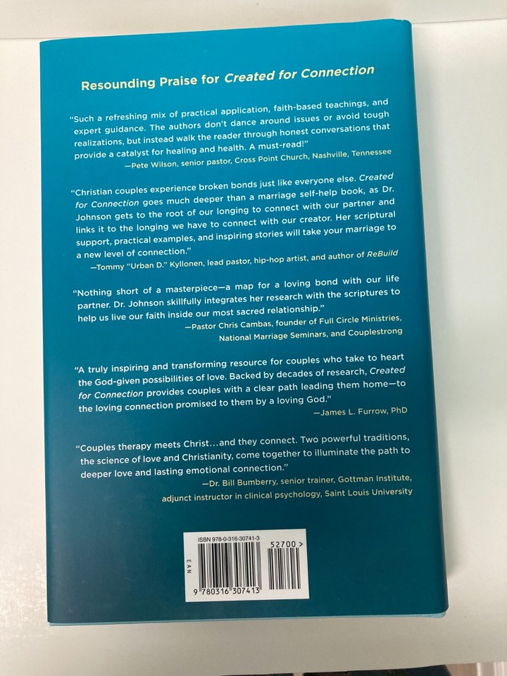 Created for Connection: The "Hold Me Tight" Guide for Christian Couples ...