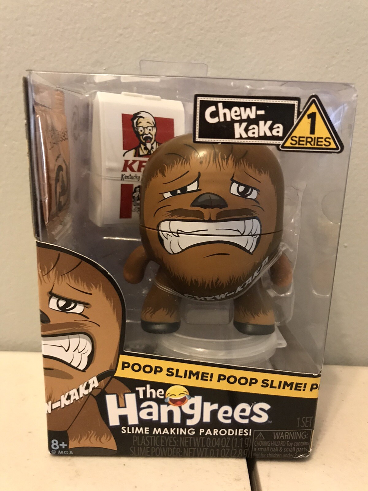 The Hangrees Chew Kaka, Roplops Slime Making Figure Series 1 Lot of Two ...