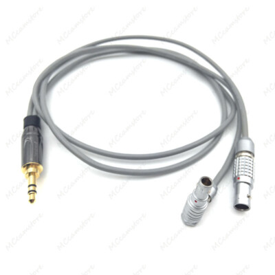 ARRI Alexa Mini Audio Timecode Input Cable 5 Pin - 3.5mm TRS Zaxcom IFB ...