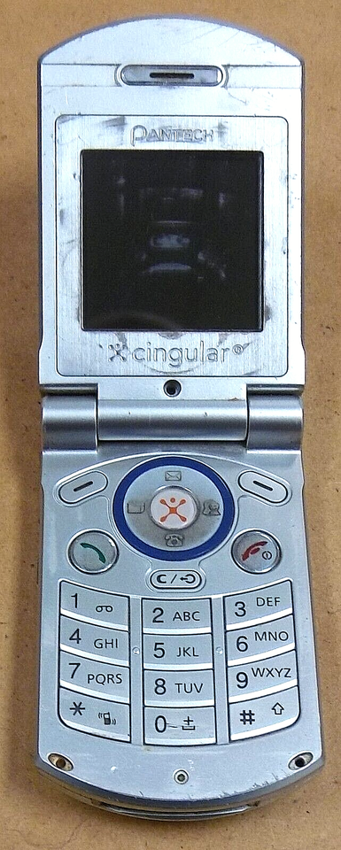 Pantech PG-C3 / C3 | Orange | AT&T / Cingular | Flip Phone | Super Rare ...