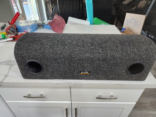 Polk Audio C4 old school idobaric subwoofers | eBay