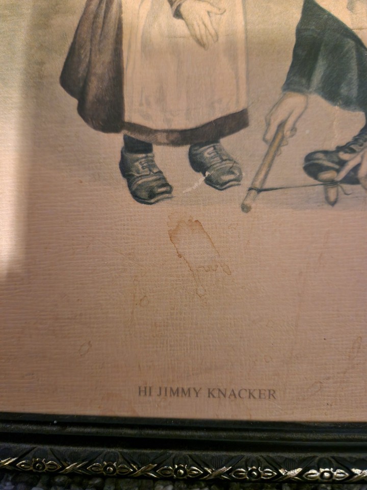 Ronald Embleton Framed Print Collectable Vintage - Hi Jimmy Knacker ...