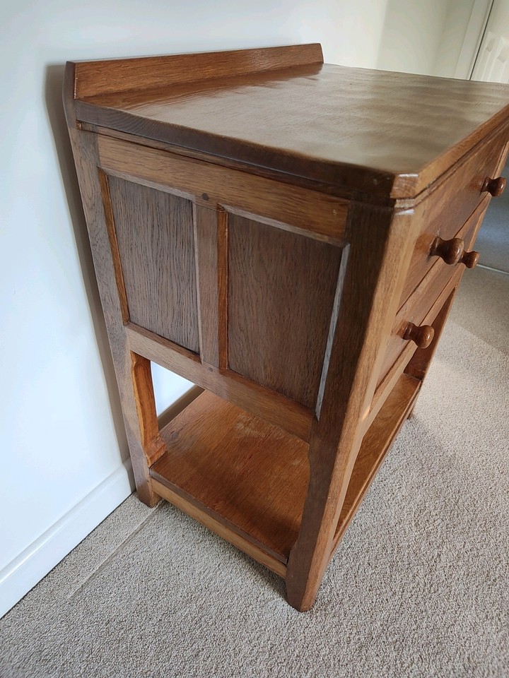 Mouseman Robert Thompson Apprentice Rabbitman Side Occasional Hall ...
