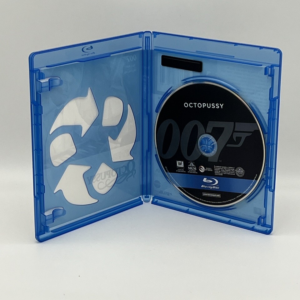 Octopussy: 007 (Blu-ray, 2015, Widescreen) James Bond, Roger Moore, No ...