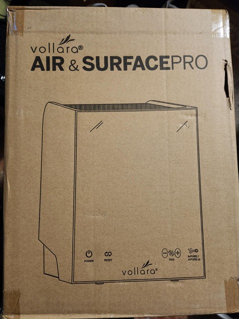 Vollara Model A1040B Air & Surface Pro HEPA ActivePure Black Air ...