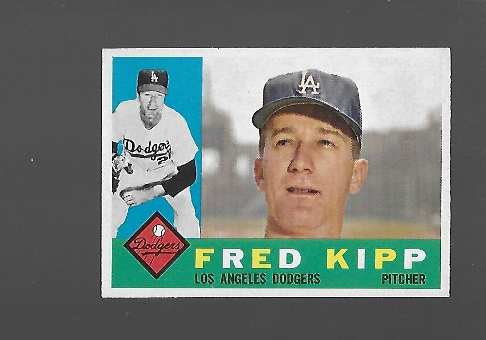 1960 Fred Kipp, Topps | eBay