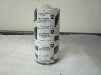 Qty (9) Zebra Performance 2000 Wax Ribbon Black 02000BK15645 156mm x ...