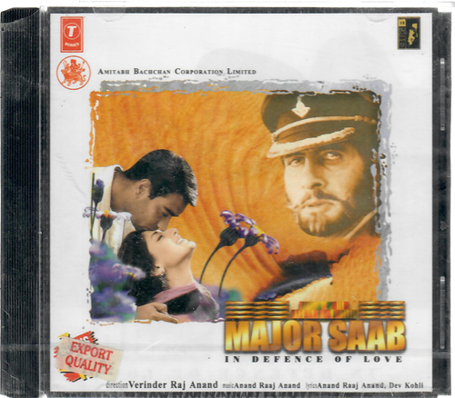 Major Saab - Amitabh Bachchan [Cd] T series/India made 1st edition | eBay