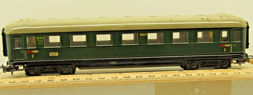 MARKLIN H0 #4011 DB Second Class Passenger Car 346/1 Vintage 1950's ...