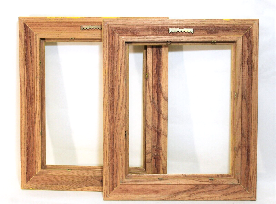 Solid Wood Picture Frames Painted Yellow 10X8 Set 2 | eBay