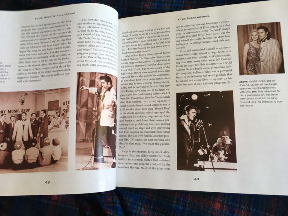 ELVIS ROCK ' N ' ROLL LEGEND BY SUSAN DOLL 1st EDITION 1994 | eBay