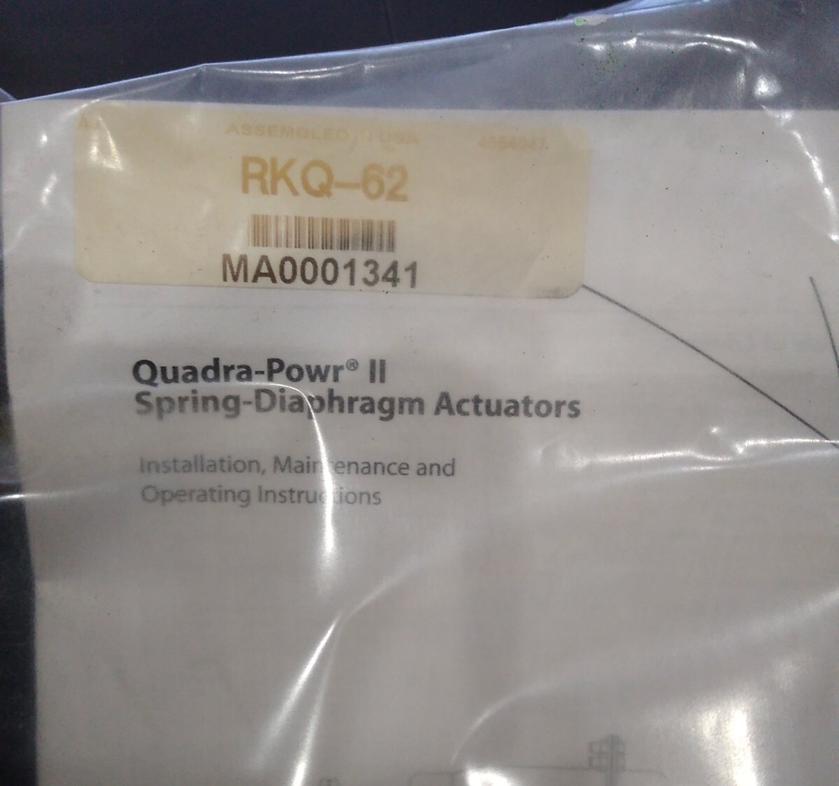 Jamesbury Qp3 Actuator Diaphragm Kit Rkq-61 for sale online | eBay
