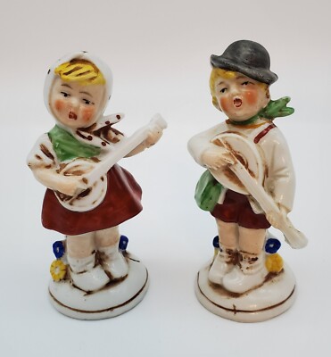 Vintage German Tirol Boy & Girl Figurines | eBay