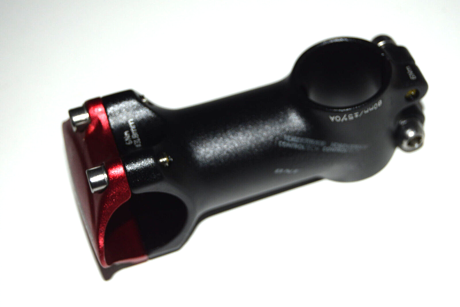 Control Tech One Vorbau 80mm 5° 31.8mm rote Kappe | eBay.de