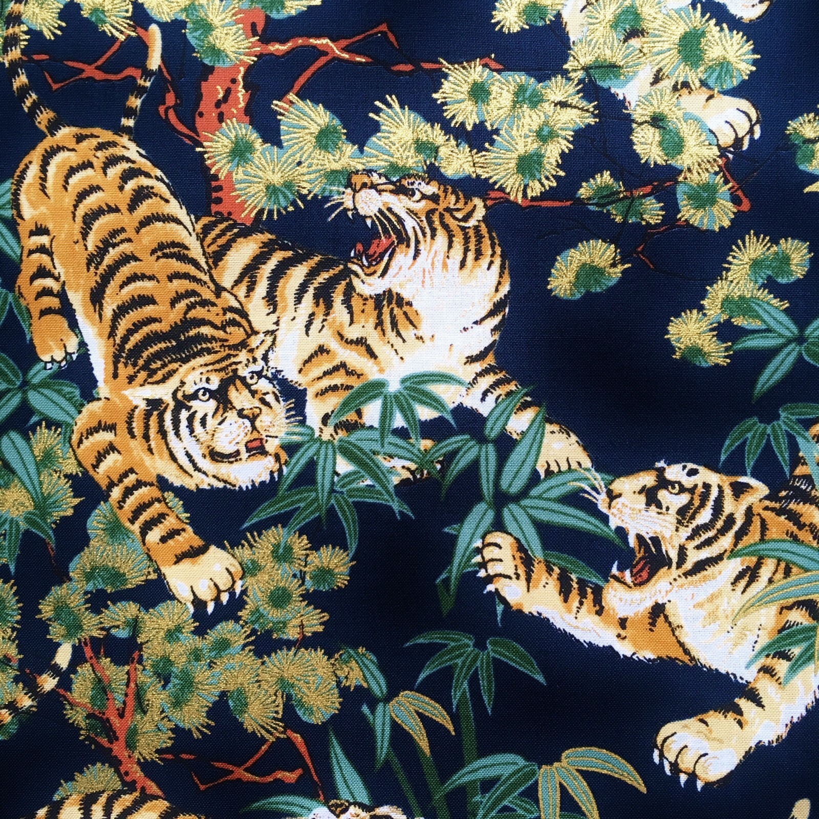 Chinese Tiger Print