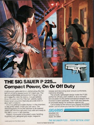 SIG SAUER P 225 AD Metal Sign 9" x 12" | eBay