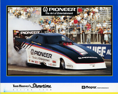 NHRA 1993 Tom Hoover ShowTime Pioneer Funny Car Drag Racing Track ...