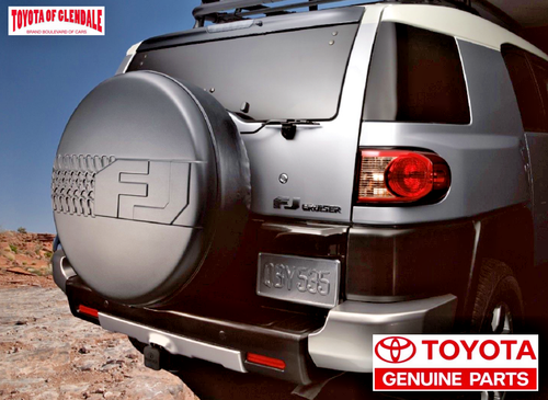 2007-2014 TOYOTA FJ CRUISER SPARE TIRE COVER WITHOUT BACKUP CAMERA ...