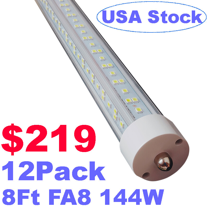 48" 72W 4Ft 4Feet 6000K~6500K LED T8 Fluorescent Replacement Tube Light ...
