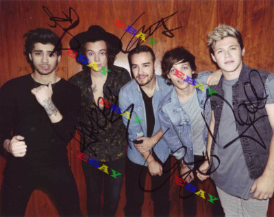 One Direction 8x10 Autographed Signed Photo Reprint | eBay