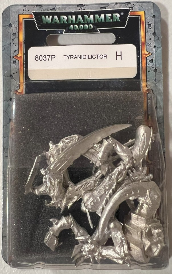Warhammer 40K Tyranid Blisters 1997-2000 Sealed OOP Metal Pewter ...