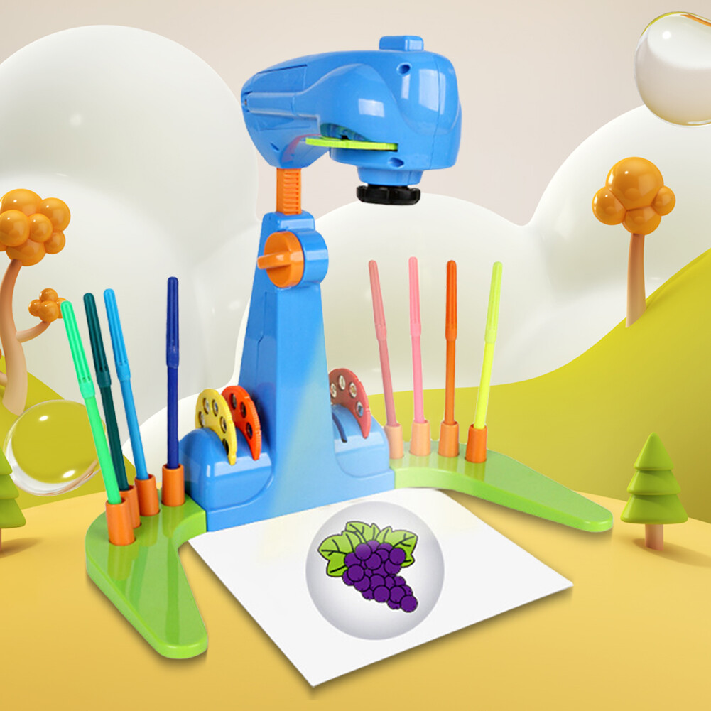 Intelligent Drawing Projector Toy Machine Projection Drawing Board for ...