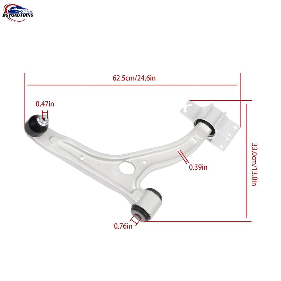 2pcs Front Left+Right Lower Control Arms for Mercedes Benz B250 B250e ...
