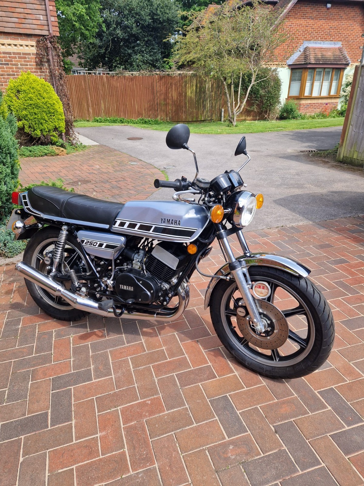 1978 Yamaha RD250D - Bike Years - 1970s