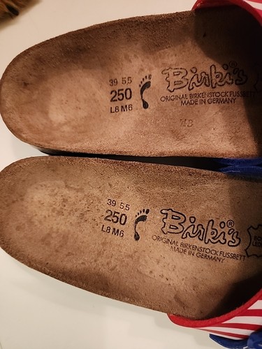 BIRKI'S Unisex Catalina American Flag Original Sandals 250 Size 39 L8 ...