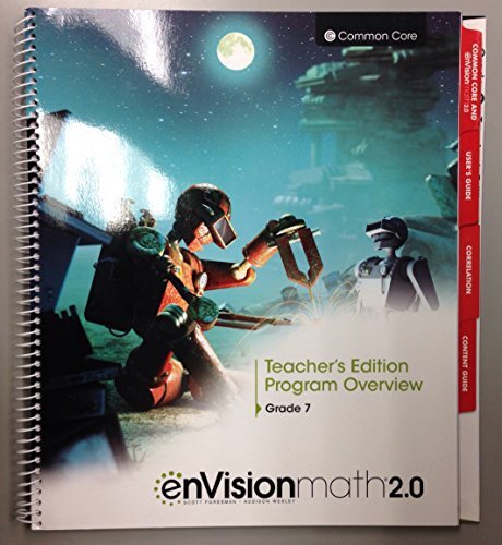 ENVISION MATH 2.0 - GRADE 7 - TEACHER'S EDITION PROGRAM **Mint ...