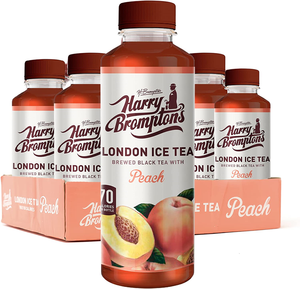 Harry Brompton's London Ice Tea. Made with Real Black Tea and Peach ...