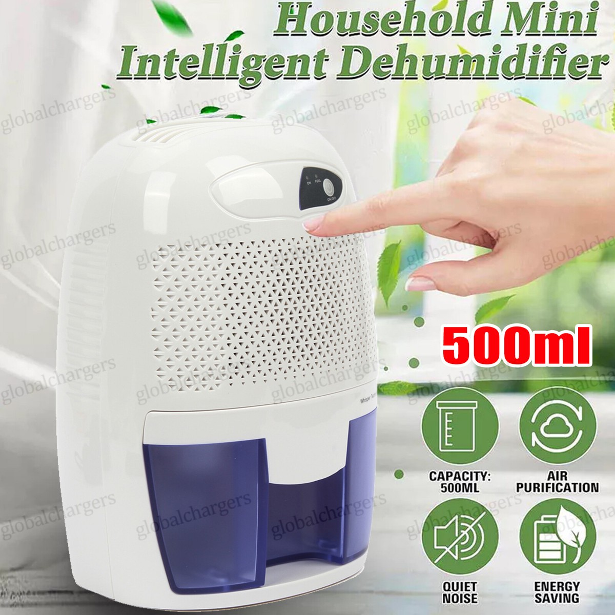 Small Bathroom Dehumidifier 1000ml Small Dehumidifier Portable