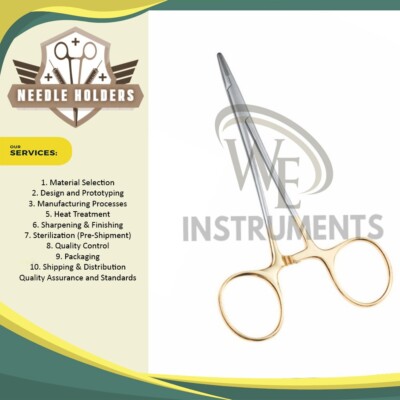 Webster Needle Holder 4 1/2″, Extra Delicate with Smooth Tip, Premium ...