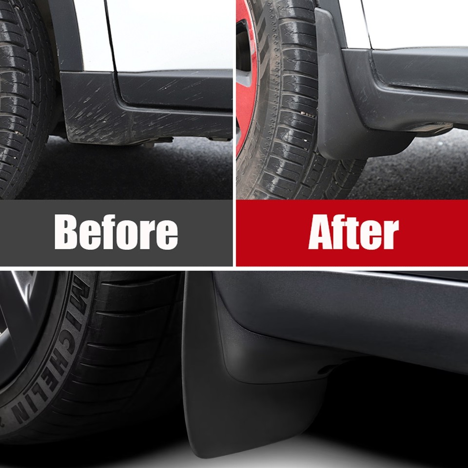 Car Mud Flaps Kit For Nissan Juke Rubber Splash Guards 4 PCS | eBay UK