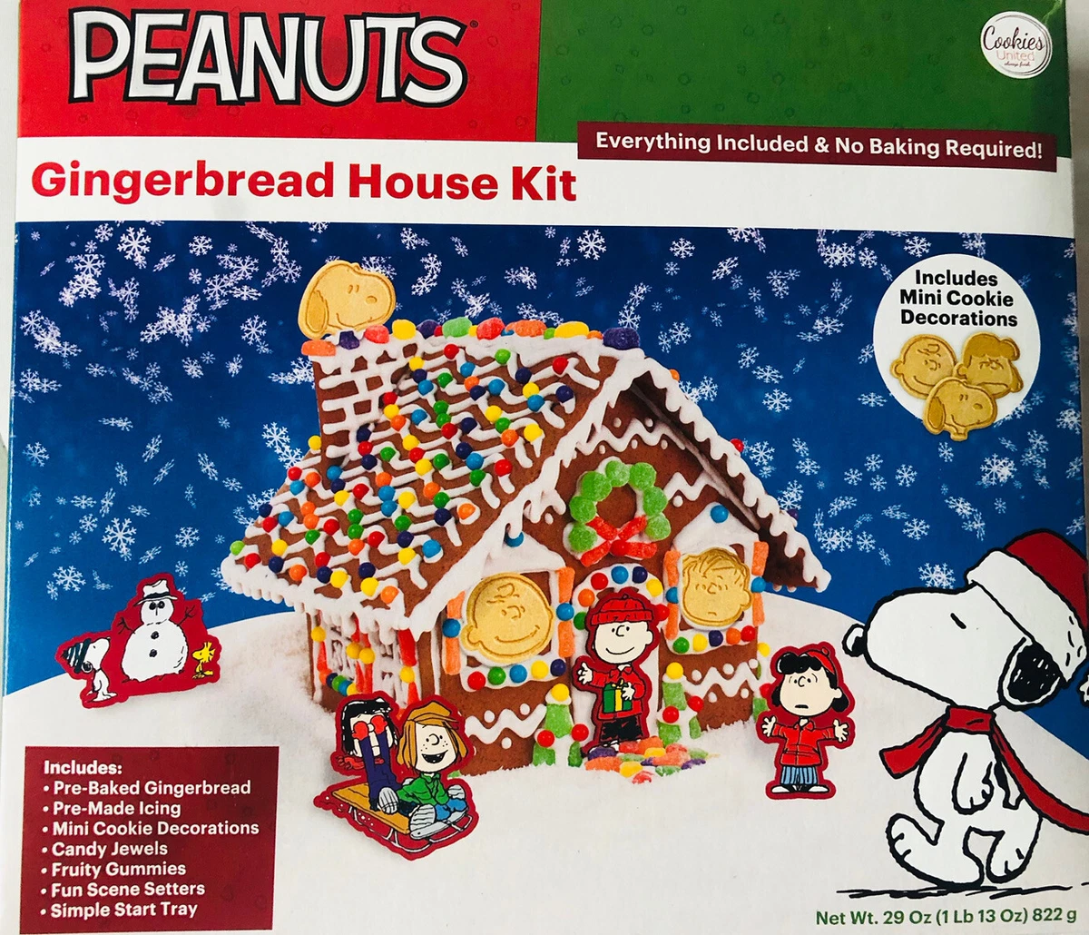 Christmas Gingerbread House Kit