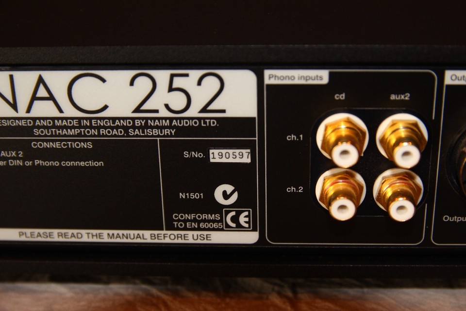 Naim Audio NAC 252 Pre Amplifier. Just serviced! | eBay