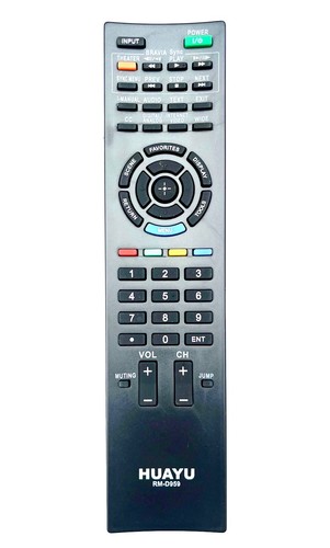 REMOTE CONTROL FOR SONY BRAVIA TV LCD PLASMA DEL RM-ED022 - RMED022 ...