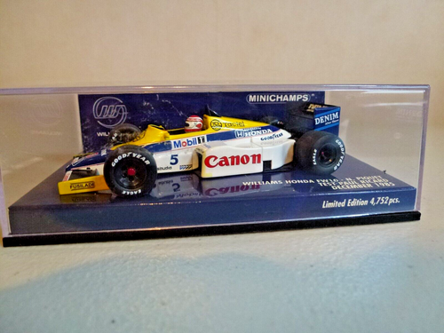 MINICHAMPS WILLIAMS HONDA FW10 - PIQUET - PAUL RICARD TEST 1985 - LTD ...