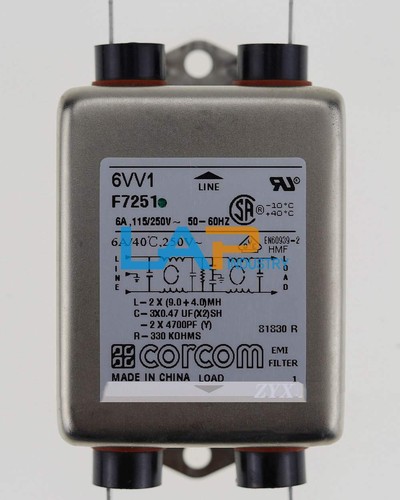 Cinta de correr 6VV1 F7251-4 6A interferencia antielectromagnética VDE ...