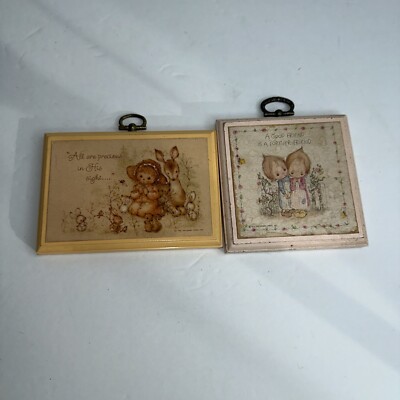 Hallmark Wall Plaques Vintage 1972 1981 | eBay