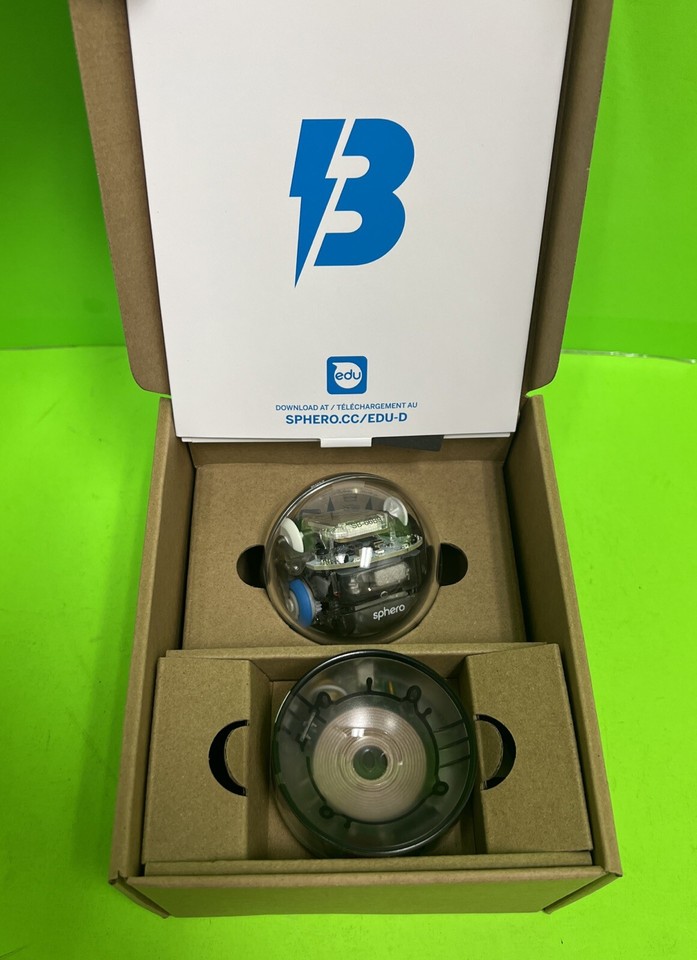 Sphero BOLT App-Enabled Robot Ball Toy W/ Programmable Sensors LED-FREE ...