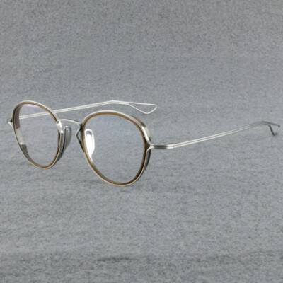 Pure Titanium Ultralight Glasses Japanese Style Eyeglass Frames Retro ...