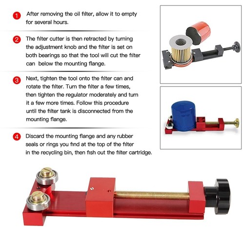 66490 Oil Filter Cutter Cutting Tool For Filter Cutting Range 2" to 5 ...