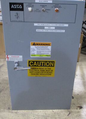 Transfer Switches - Asco Ats Automatic Transfer Switch