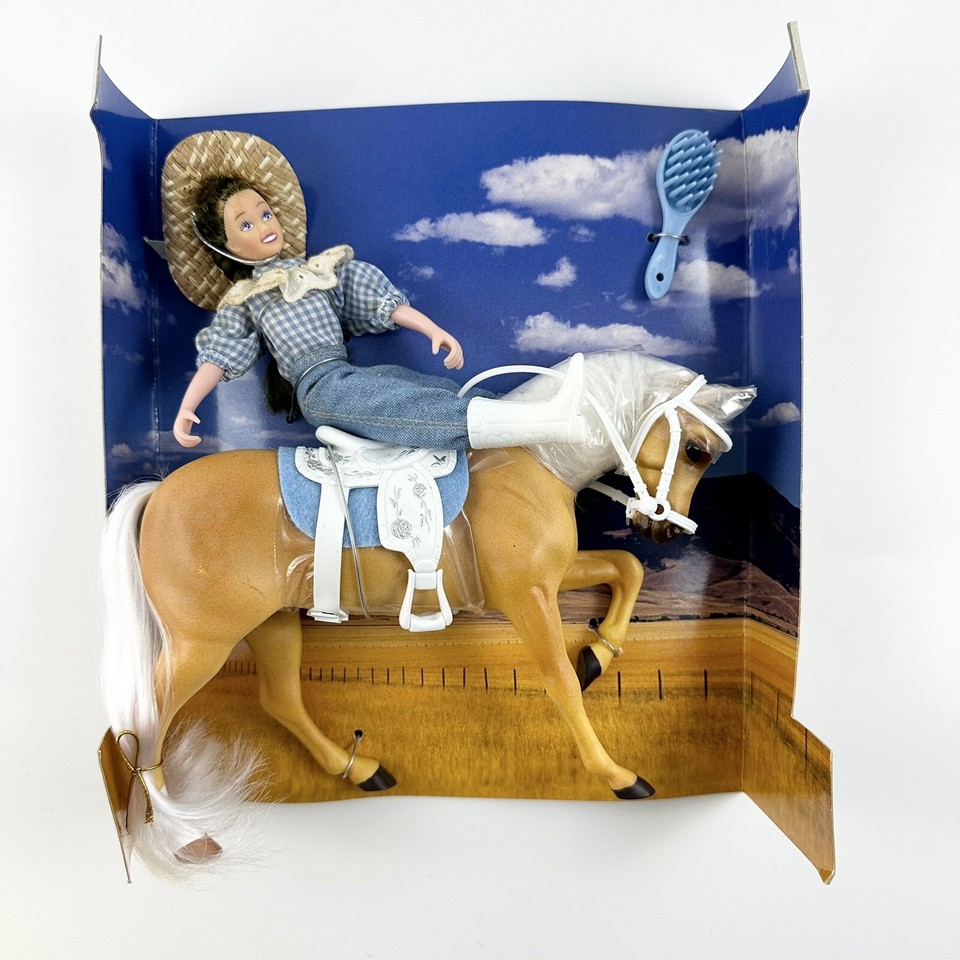 Breyer Horse LIttle Debbie Pony & Rider Set Palomino Pony Ginger ...