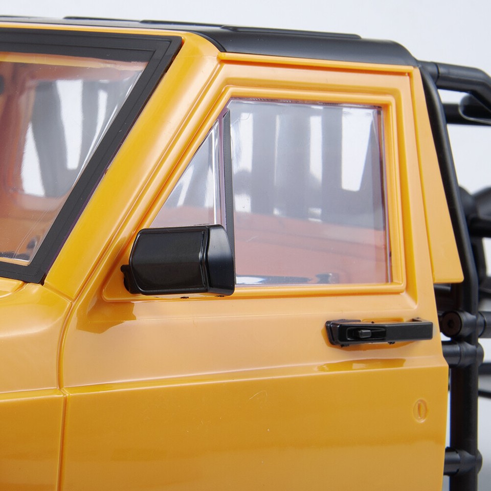 For Axial SCX10 II TRX4 Cherokee 1/10 RC Body Cab Back-Half Cage White ...