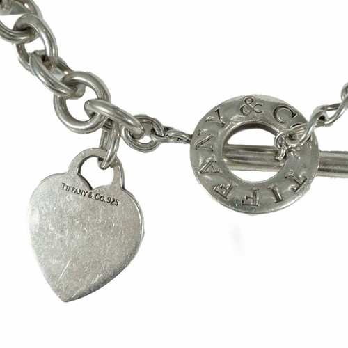 TIFFANY CO. Return To Heart Tag Toggle Necklace Sv925 | eBay