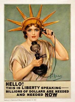 Vintage WW1 Victory Ad 1918 United States Travel Poster Print | eBay