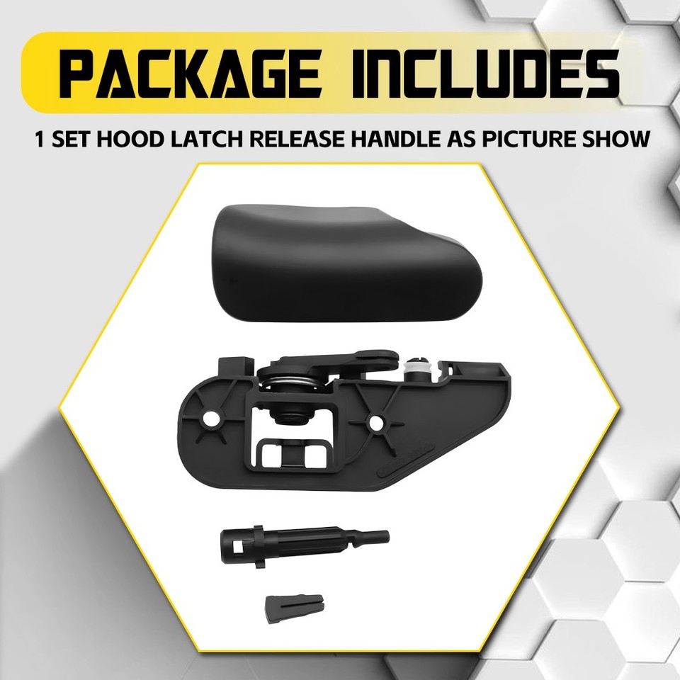 Hood Release Handle LHD Set For 2006-2014 Audi TT TTRS Coupe/Roadster ...