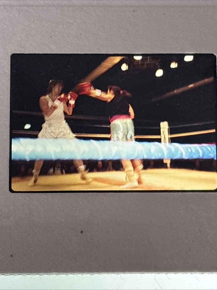 (17) Women In The Ring Female Boxing 35mm Color Transparency Slides ...